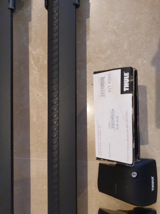 Thule strešni nosilec WingBar Edge 9591B + KIT 4001 za AUDI A6