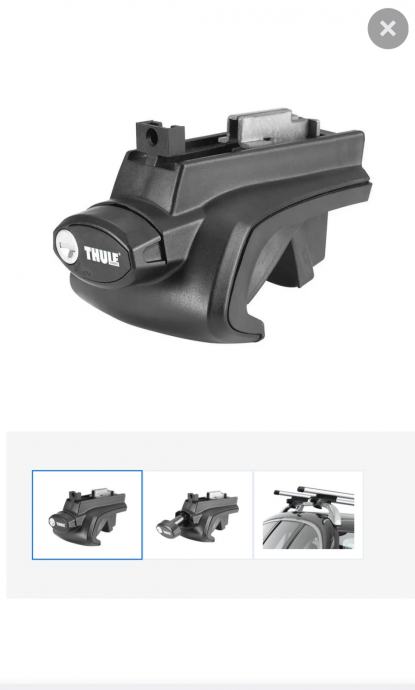 Thule WingBar 961 + Thule Rapid System 757