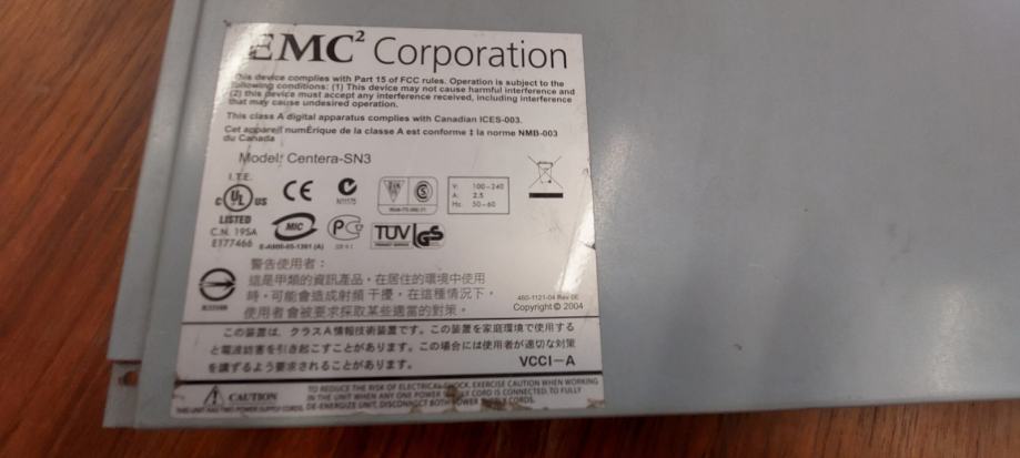 EMC Centera-SN3 Storage server