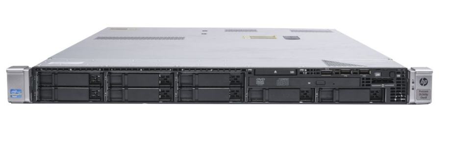 HP ProLiant DL360p Gen8 2x Xeon E5-2609 V2 QC, 16 GB RAM, 2x 300GB SAS