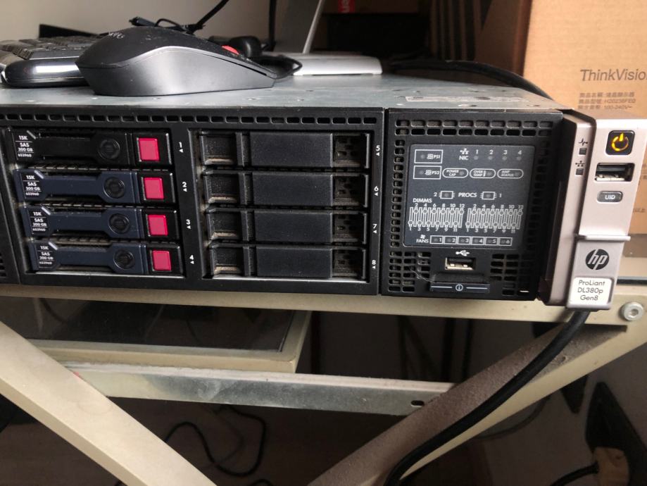 HP Proliant DL380 G8 Gen8