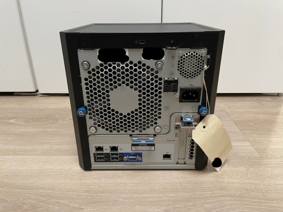 HP ProLiant MicroServer Gen8 (Intel Xeon E3-1260L, 2.4GHz, 16GB RAM)