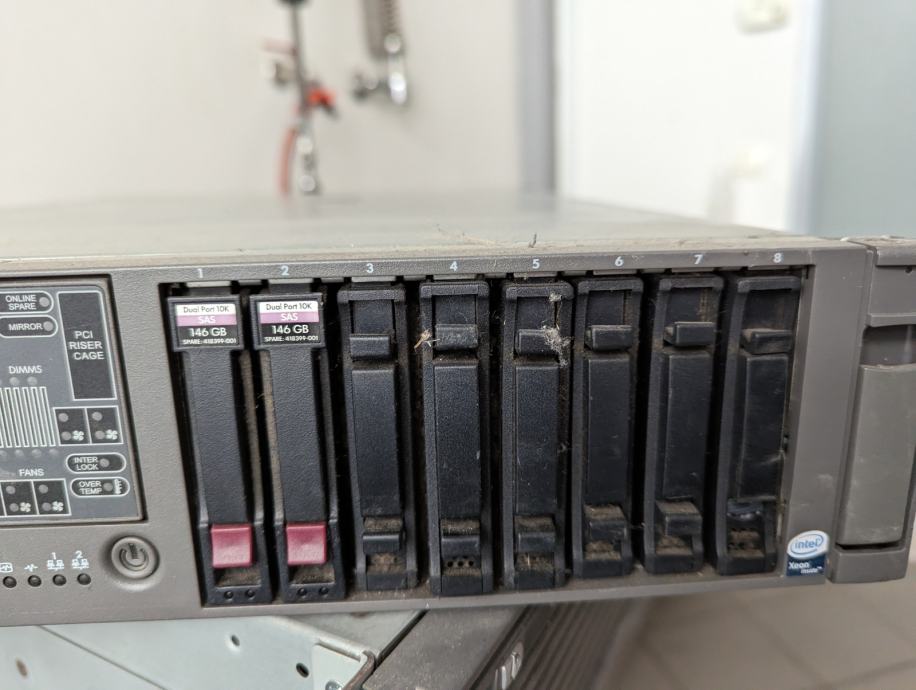 Strežnik HP Proliant R3000 RX, HP DL380G5 E6580 1P