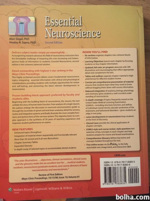 Essential Neuroscience 2ND EDITION Paperback
