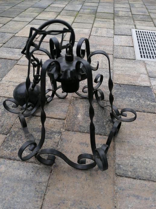 Lestenec luster kovinski retro