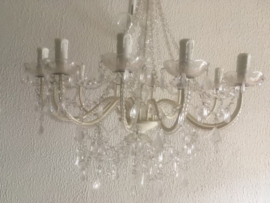 LUČ, VISEČA, STROPNA, DEKORATIVNA LUČ, KLASIČNI LESTENEC, KRISTAL