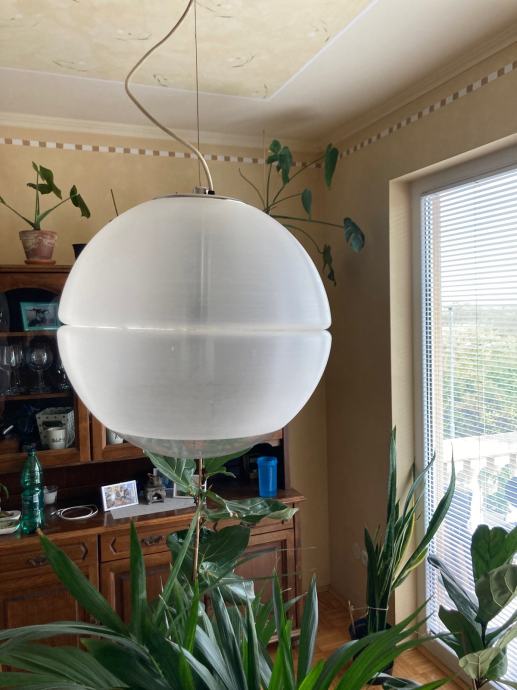Meblo Guzzini viseča luč luster Sfera 120 € vintage retro light lamp