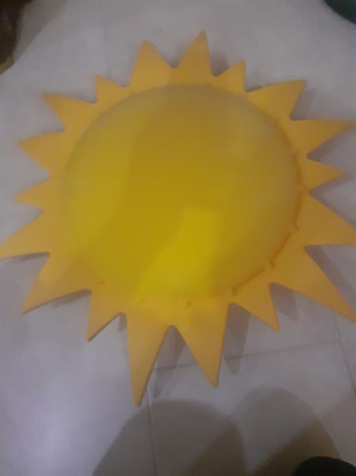 Otroška stropna luč sonce