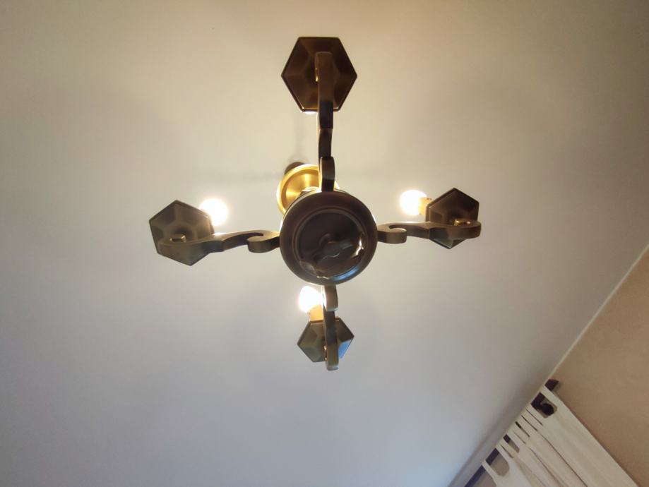 Starinski lestenec - 4 žarnice