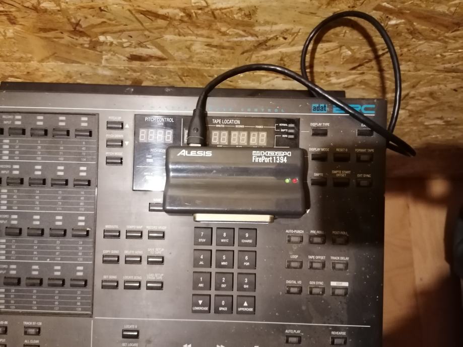 2 x Alesis adat HD24 + fire port, remote control