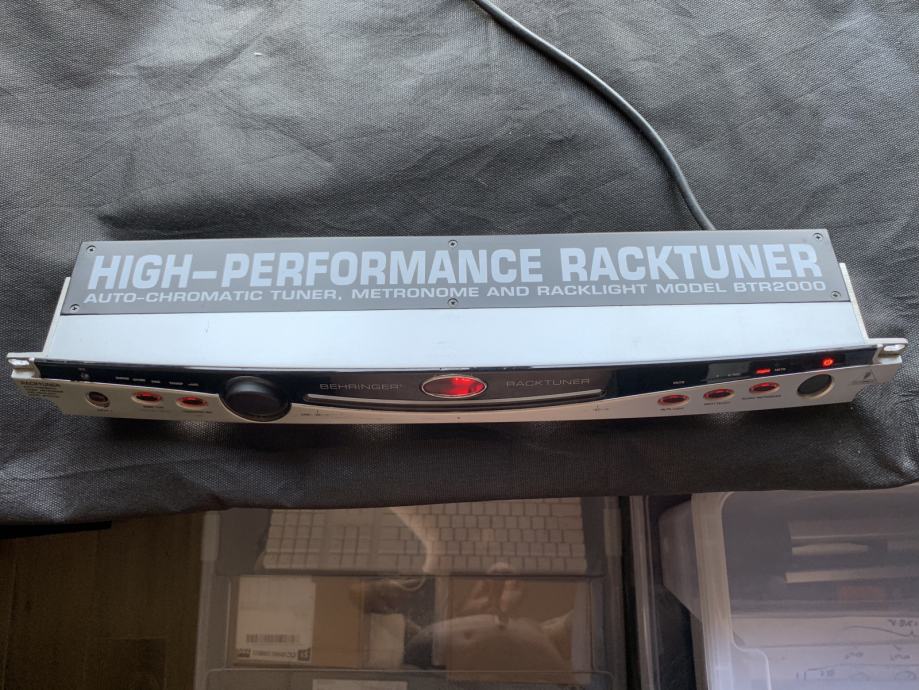 Behringer Rack Tuner BTR2000