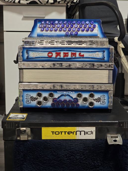 Diatonična harmonika JERKO CFB