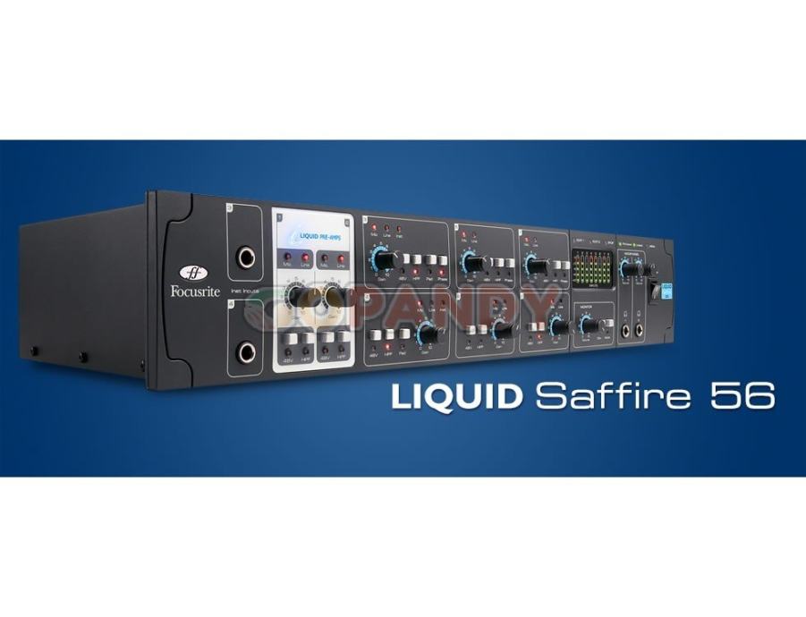 Focusrite Liquid Saffire 56 (8pre, 8out, adat, zvocna karta)