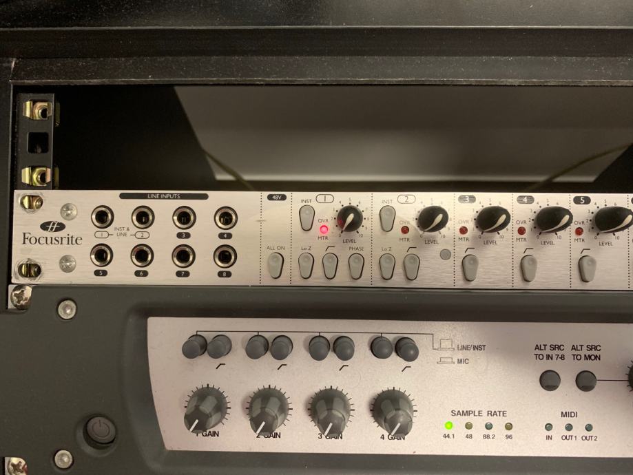 Focusrite Platinum OctoPre LE A/D D/A converter