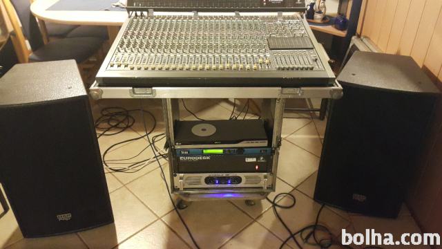 Komplet ozvočenje Behringer Eurodesk MX 8000