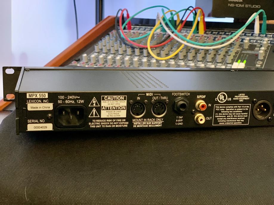 Lexicon MPX 550 Dual Channel Processor