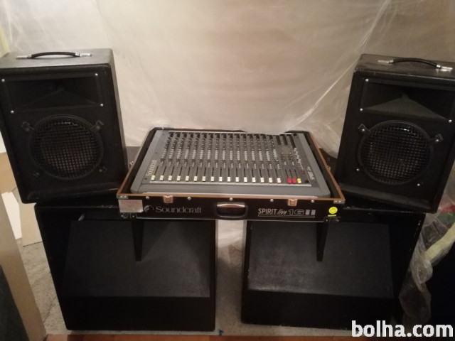 Mesalna miza Soundcraft spirit live 16 ch