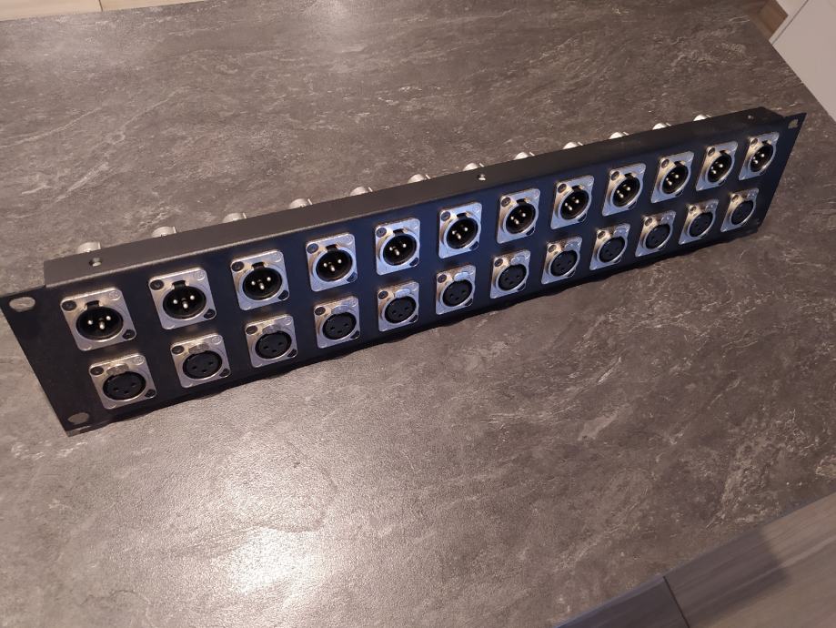 Neutrik XLR patchbay