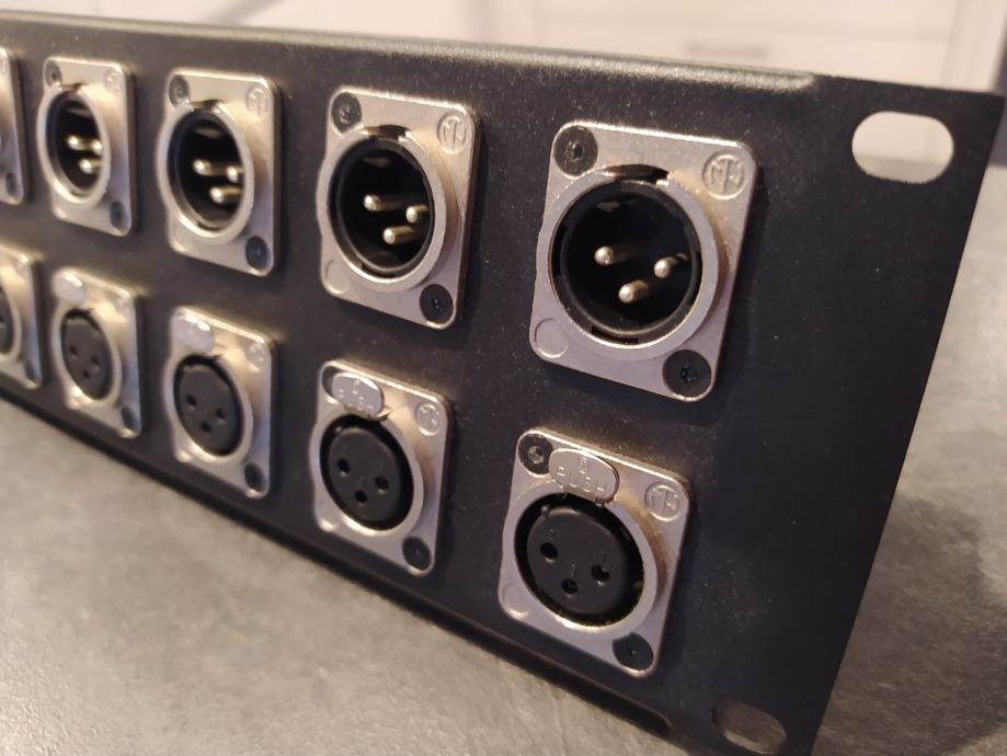 Neutrik XLR patchbay