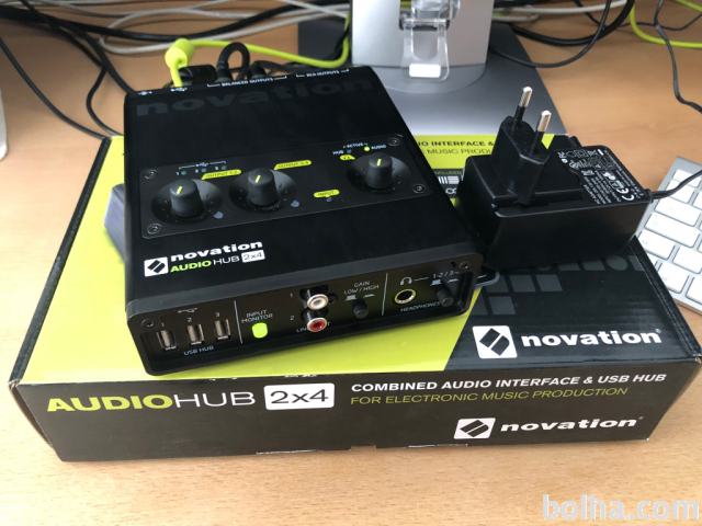 Novation AudioHub 2x4 USB audio interface