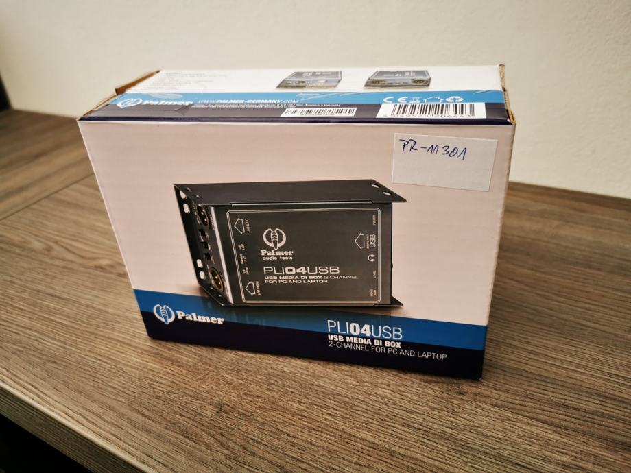 PALMER LI 04 USB DI BOX LINE ISOLATOR (Palmer LI04 USB)