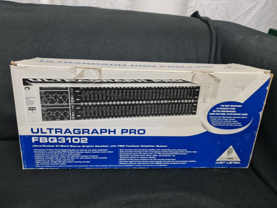 PRODAM EQ BEHRINGER ULTRAGRAPH PRO model FBQ3102