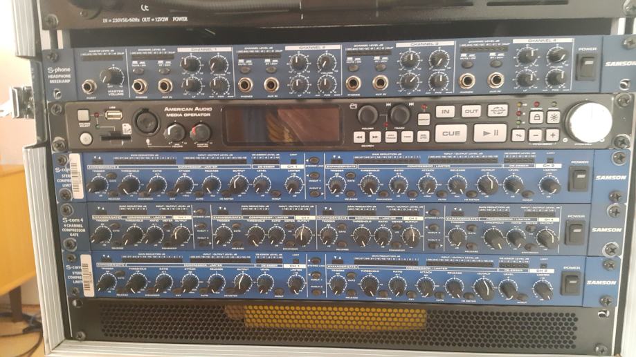 Samson S-com 4 - Four Channel Compressor/Limiter