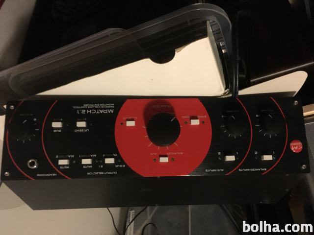 SM Pro Audio m-patch 2.1 monitor kontroler