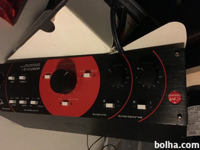 SM Pro Audio m-patch 2.1 monitor kontroler