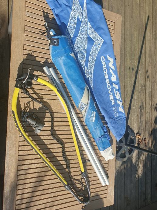 Naish crossover SUP + karbonsko veslo + torba