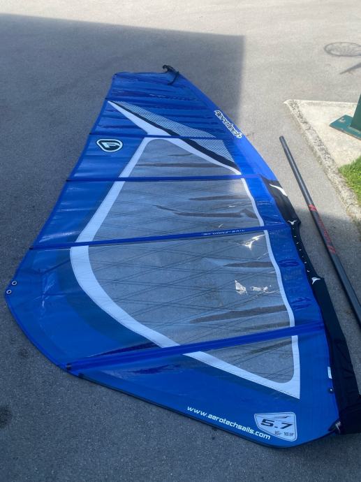 Windsurf by by komplet F2 + Aerotech 5.7 + RacePro 430 Carbon