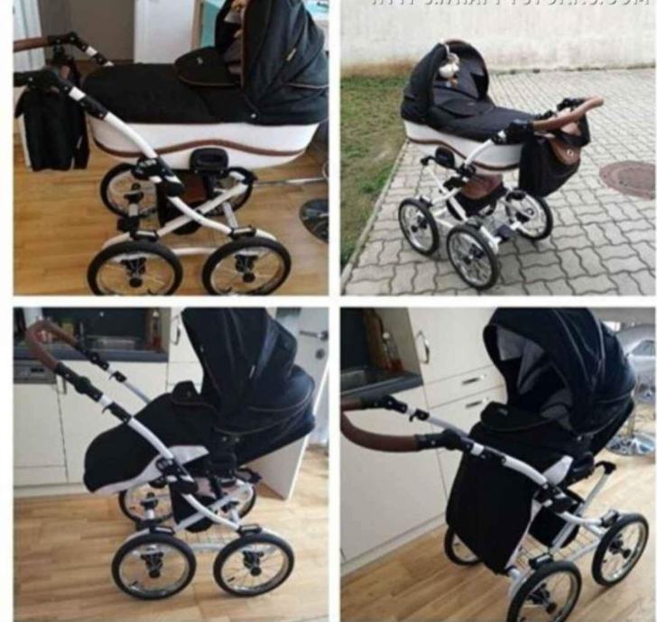 Otroški Voziček TAKO DALGA LIFT 3 V 1 Plus ISOFIX GRATIS!!! KOT NOV