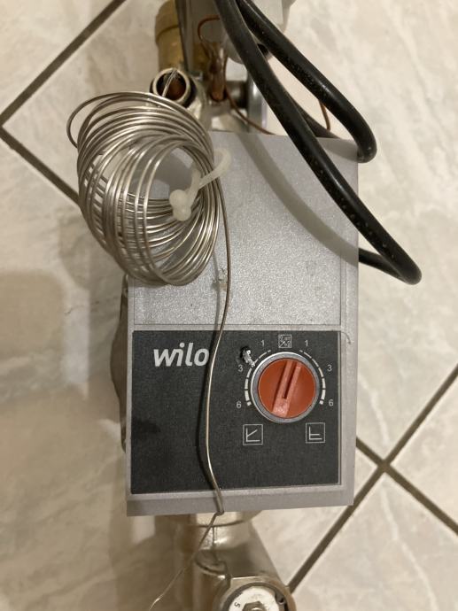 Komplet set regulacije za talno gretje