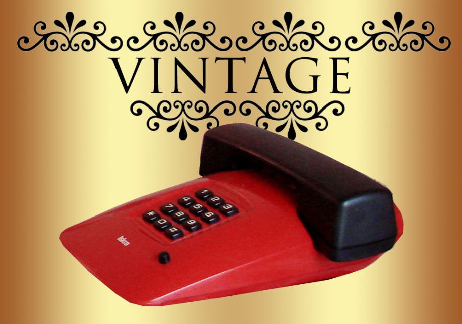 Telefon ikonični Iskra ETA 85 - za zbiratelje dizajna - RETRO!