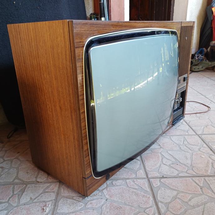Stari tv televizija televizor retro vintage tv gorenje color