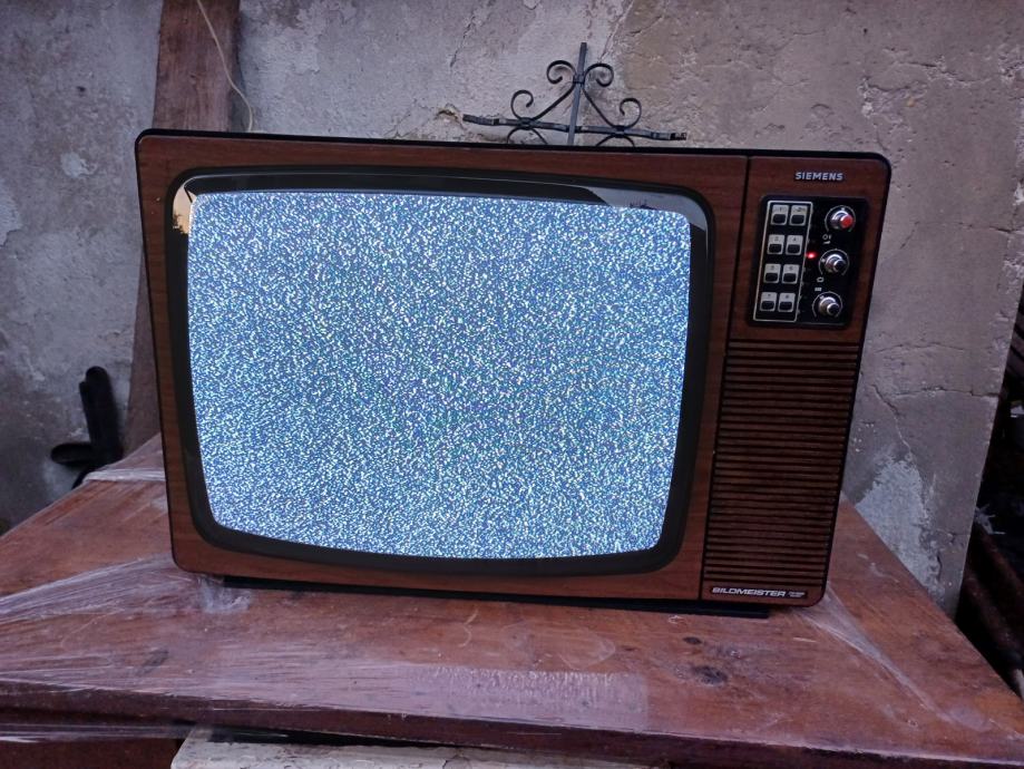 Stari tv televizija televizor Siemens Bildmeister FC 522 color