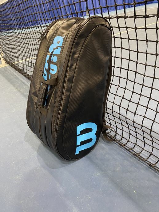 Torba Wilson - Elite Racket Bag 15 Pack Special Edition - black,blue
