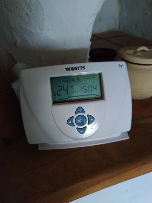 Digitalni brezžični termostat WATTS MILUX 2 RF