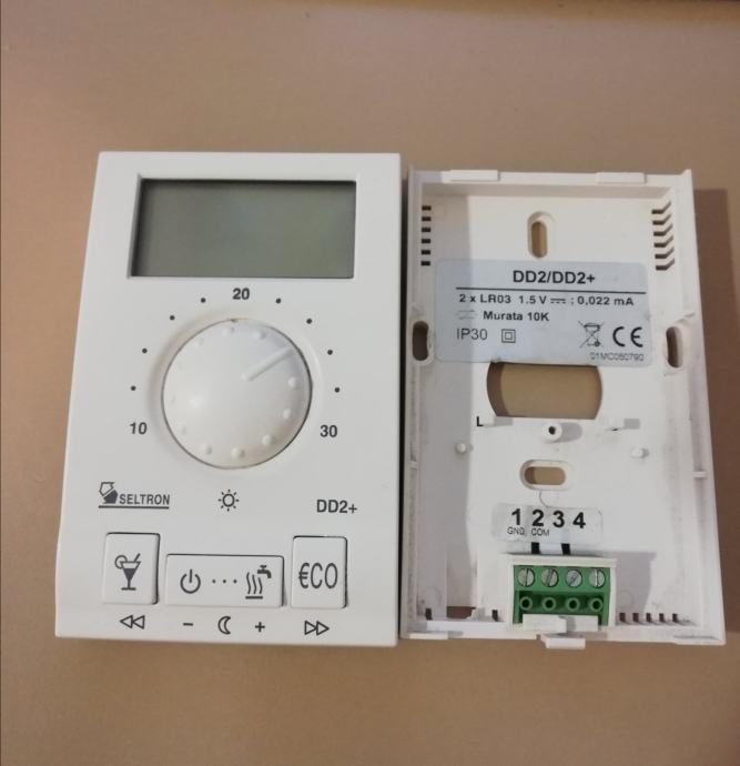 Digitalni sobni termostat Seltron DD2