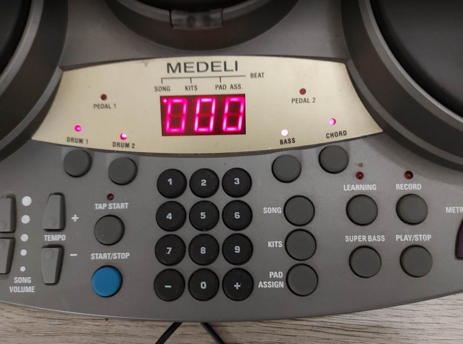 NAMIZNI MIDI ELEKTRONSKI BOBNI MEDELI