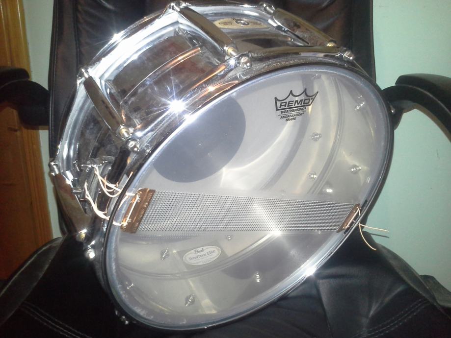 Pearl Sensitone Elite Steel snare boben 14x6,5