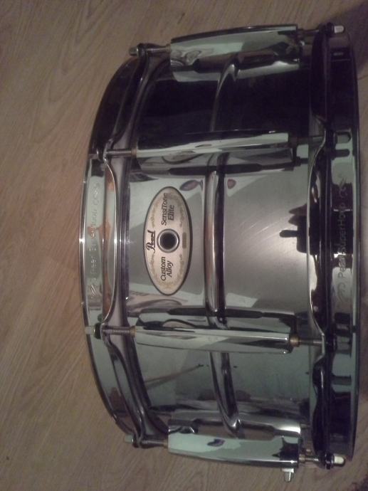 Pearl Sensitone Elite Steel snare boben 14x6,5