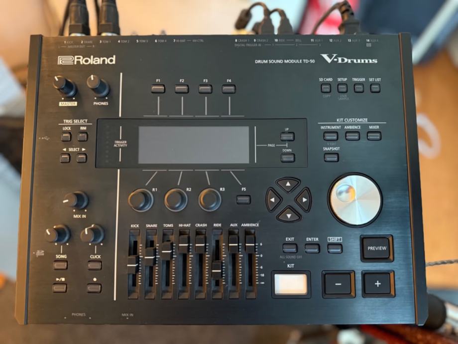 Roland TD-50 E-Drum V-Drum elektronski bobni / Celoten komplet