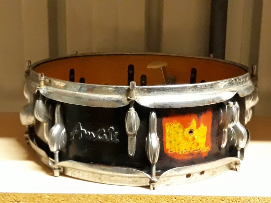 VINTAGE SNARE BOBEN AMATI + STOJALO