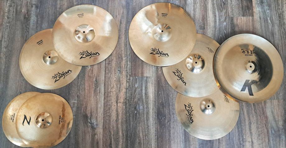 ZILDJIAN Lars Ulrich Metallica set činel