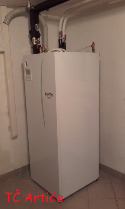 TOPLOTNA ČRPALKA + BOJLER 200 L MITSUBISHI ECODAN 12,0 kW, z montažo