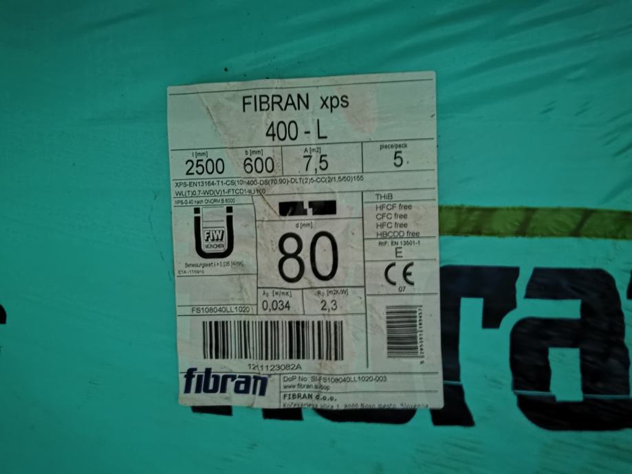 Xps Fibran 80