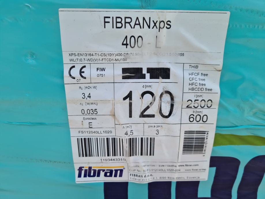 Stirodur Fragmat XPS 400 GL-120 mm