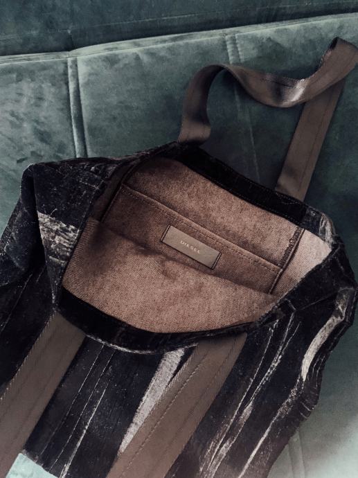 Diesel shopper torbica črna