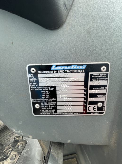 Landini Landpower 125, 2009 l.